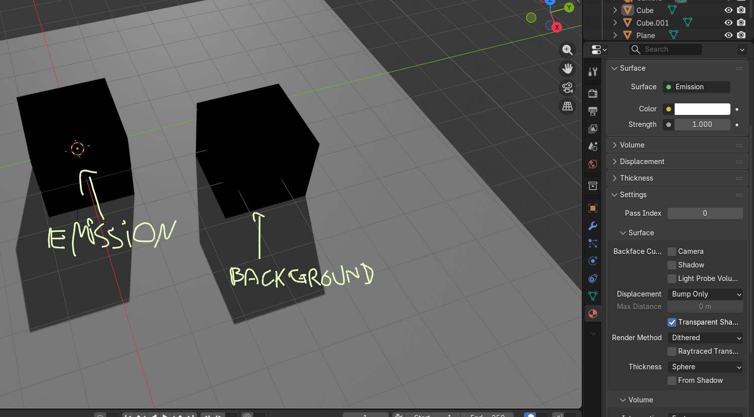 Problem: Emissive Materials Appear Black - Technical Support - Blender ...