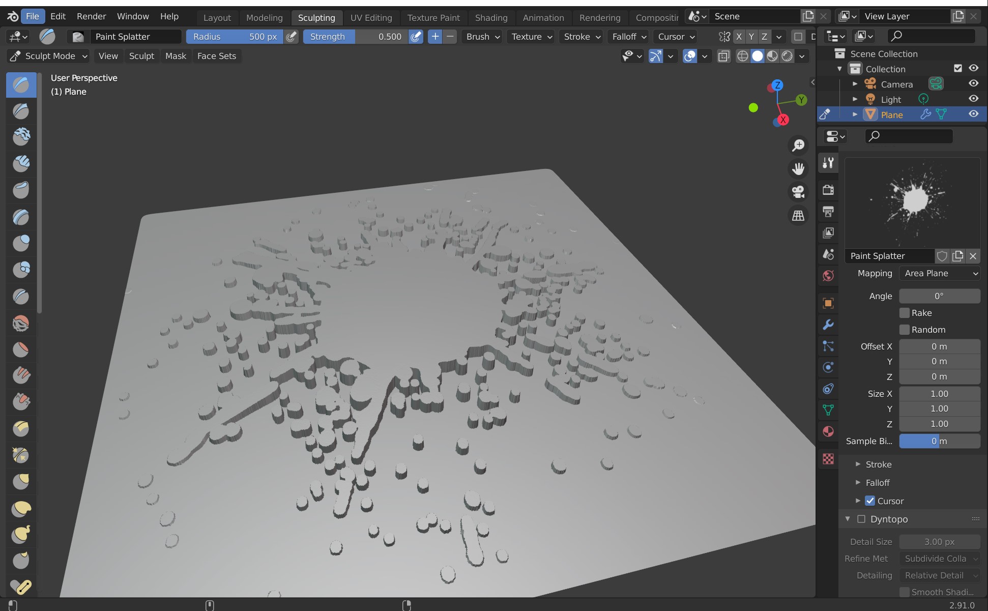 Custom Brush = Pixelated Results... why? - Modeling - Blender Artists ...
