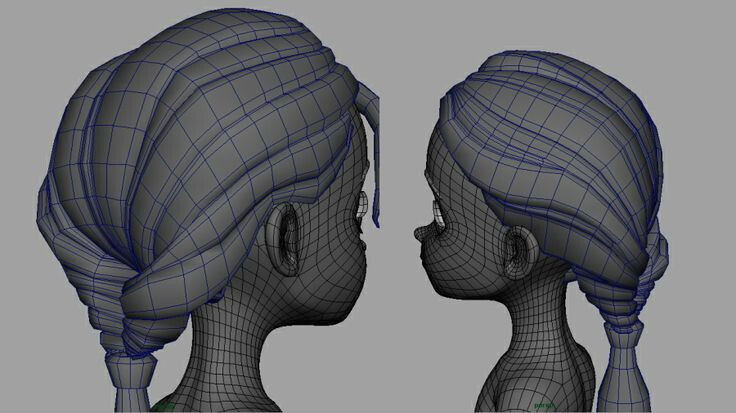 Hair for animation - Animation and Rigging - Blender Artists Community