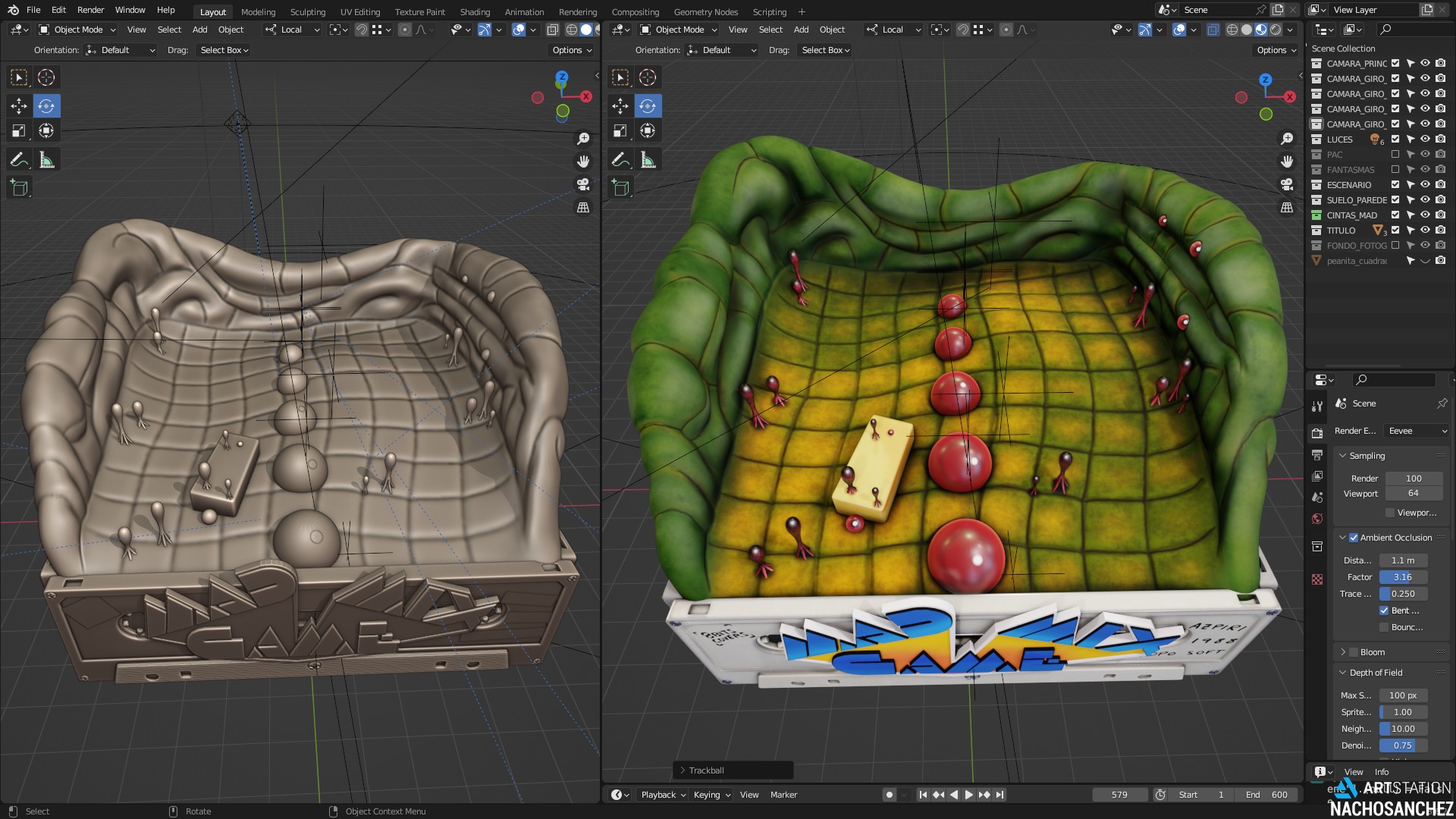 8 sculpts based on great retro games Art Covers - Finished Projects ...