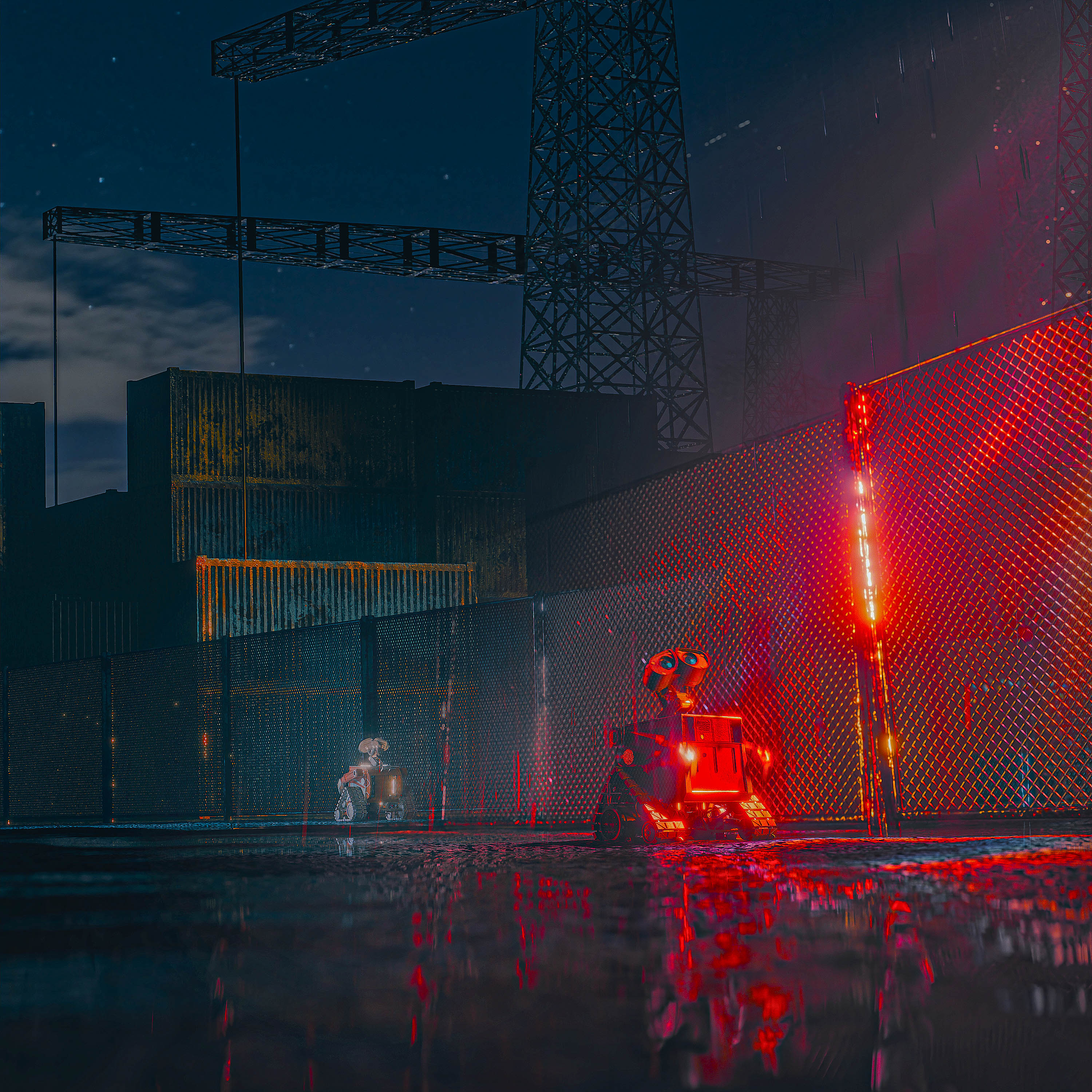 Wall Es Nocturnal Adventure Finished Projects Blender Artists Community