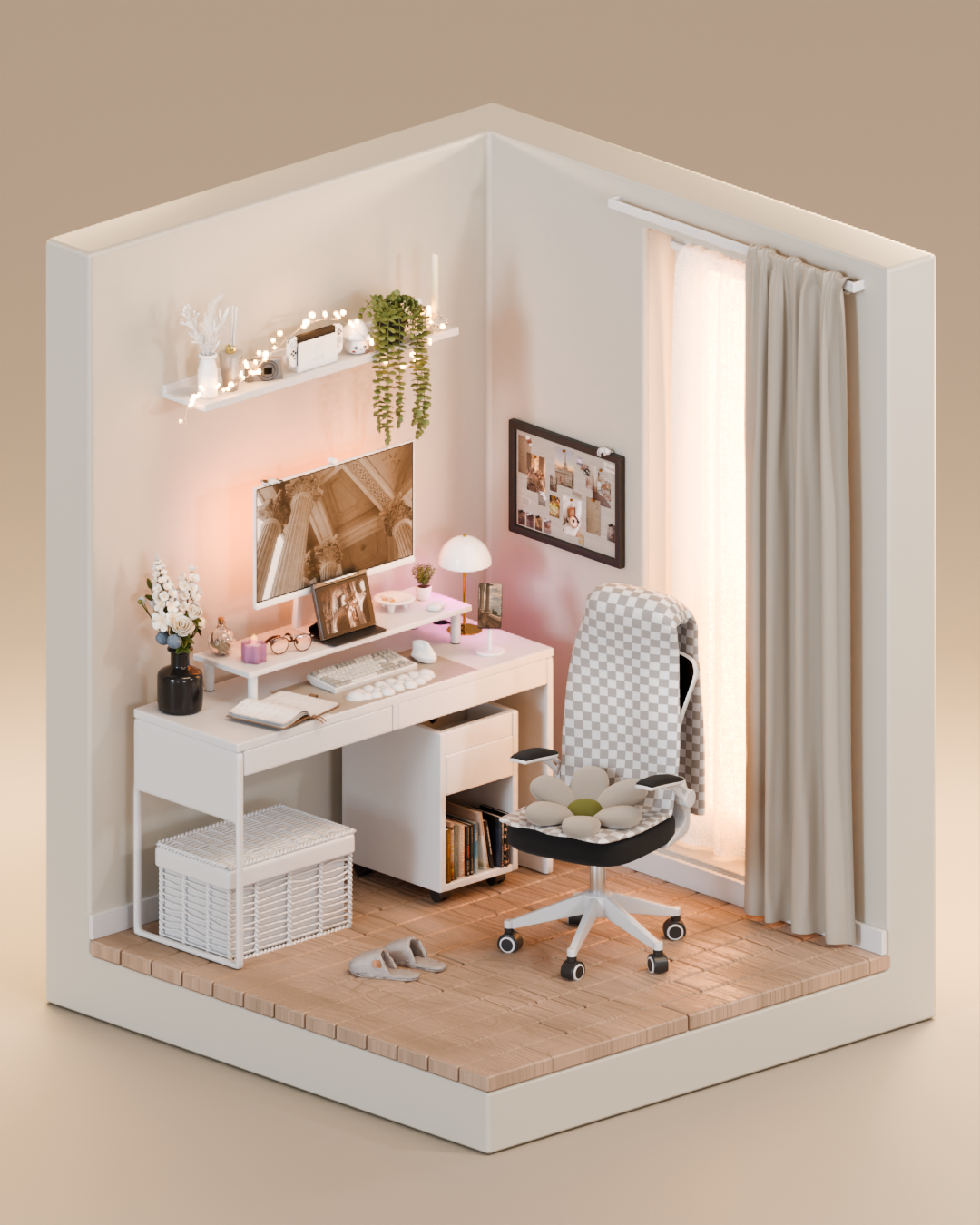 Samiyas Desk Setup Finished Projects Blender Artists Community