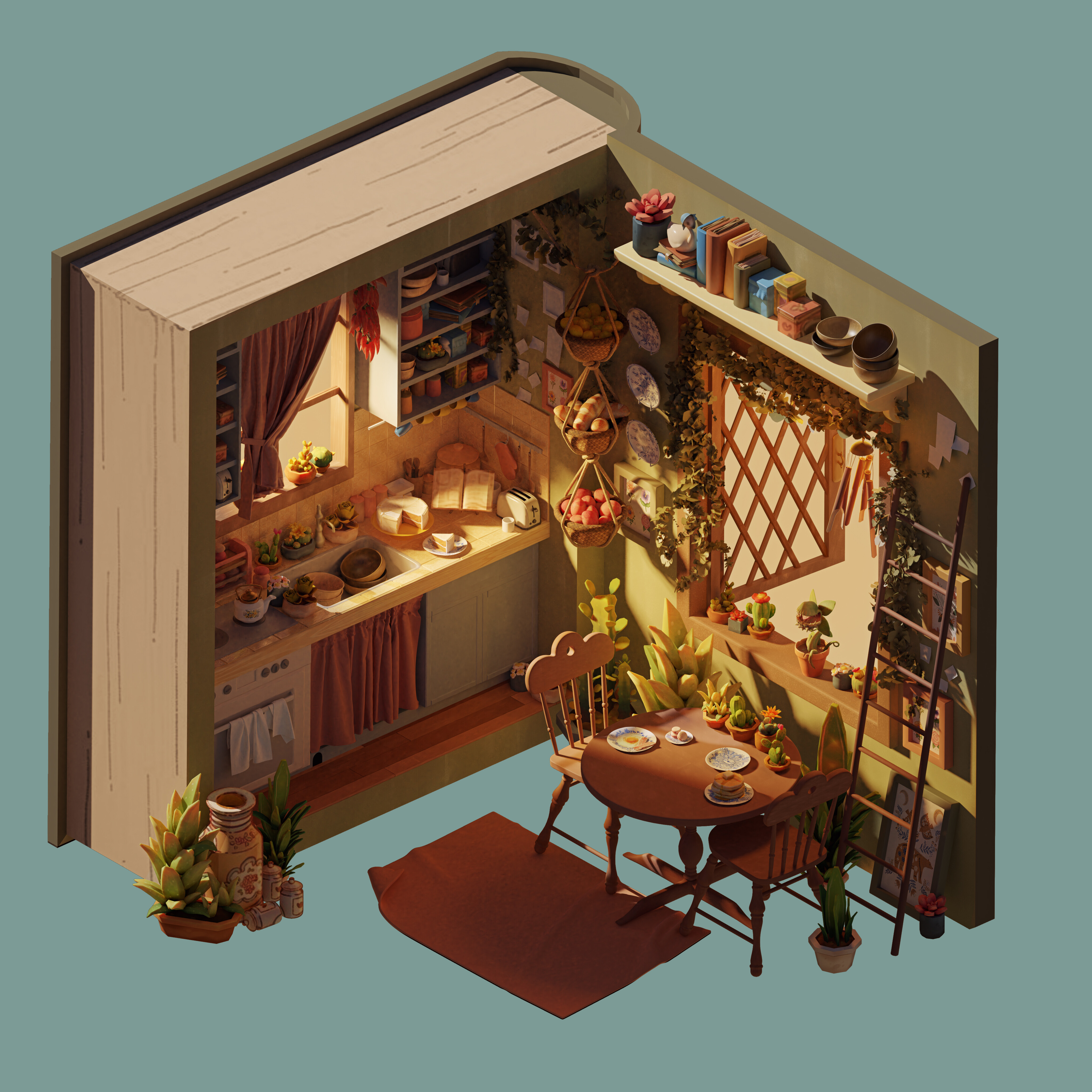 Cooking book - Finished Projects - Blender Artists Community