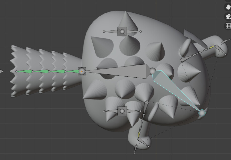 Adding spikes to a model - Modeling - Blender Artists Community