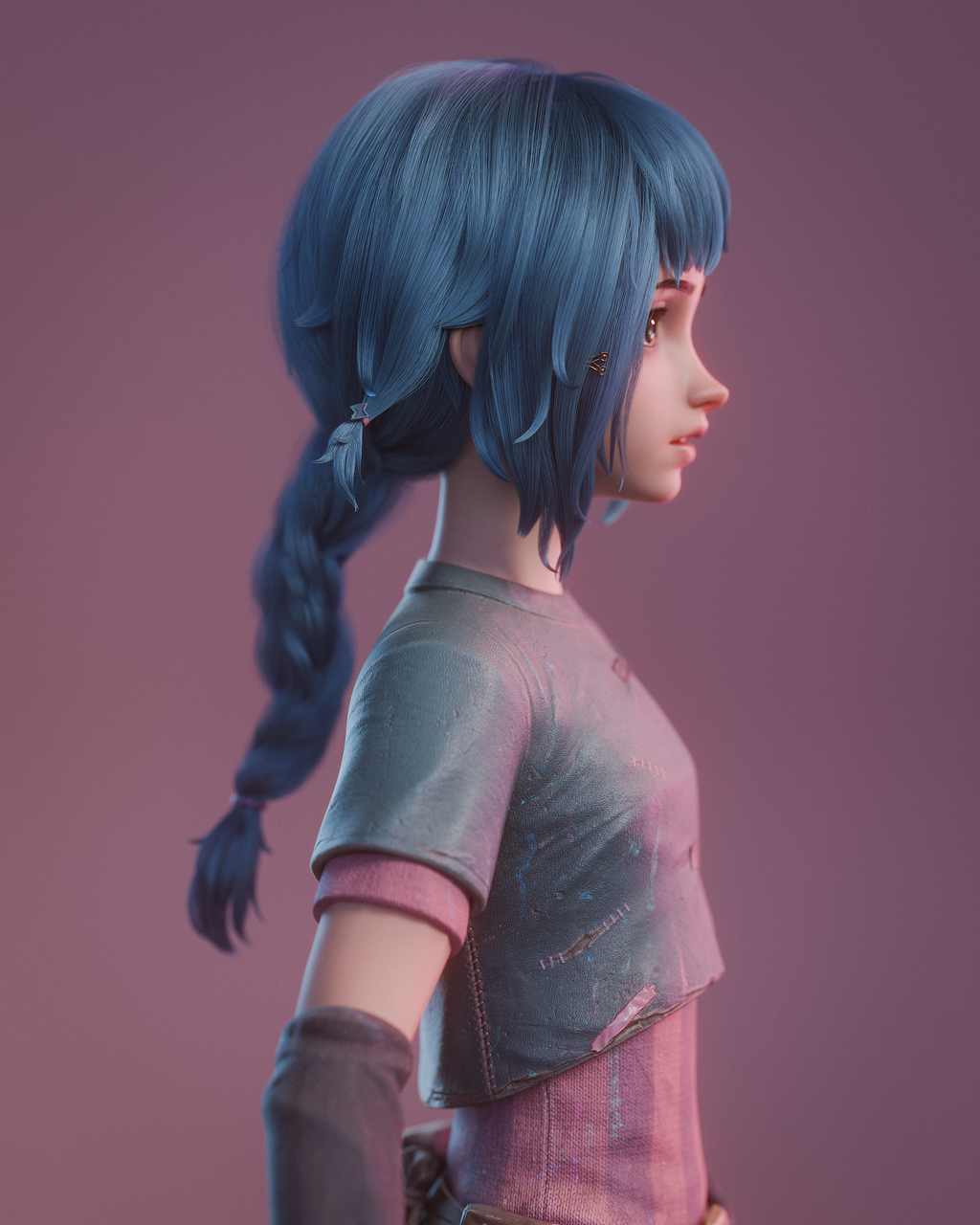 Powder Fan Art - Finished Projects - Blender Artists Community