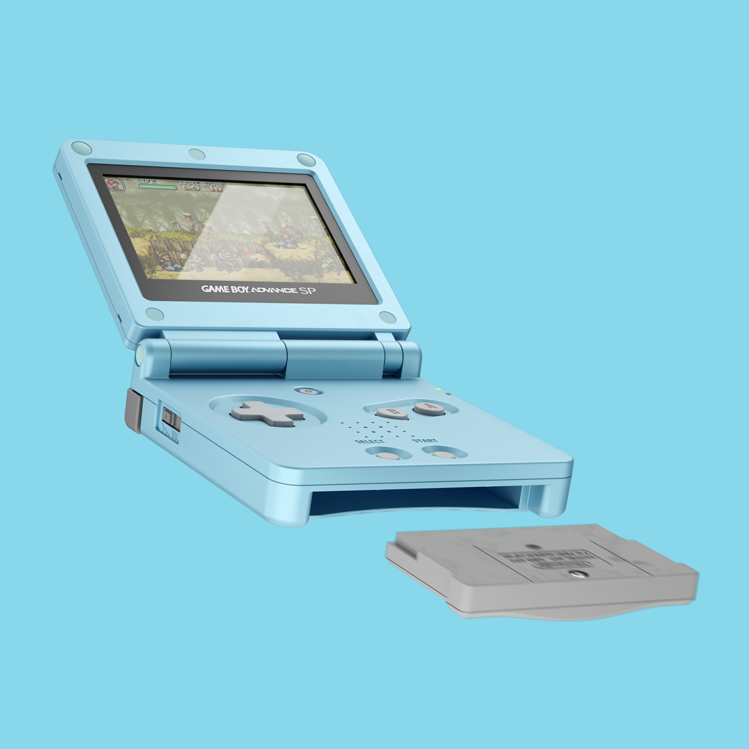 GameBoy Advance SP - Finished Projects - Blender Artists Community