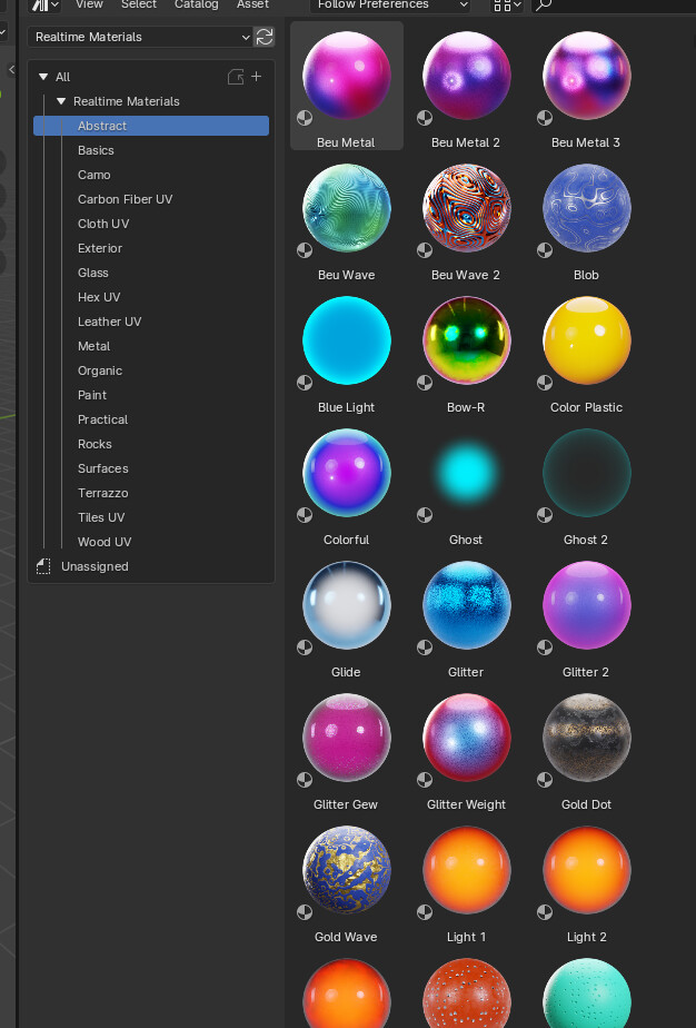 How to separate materials from a blend file to individual materials ...