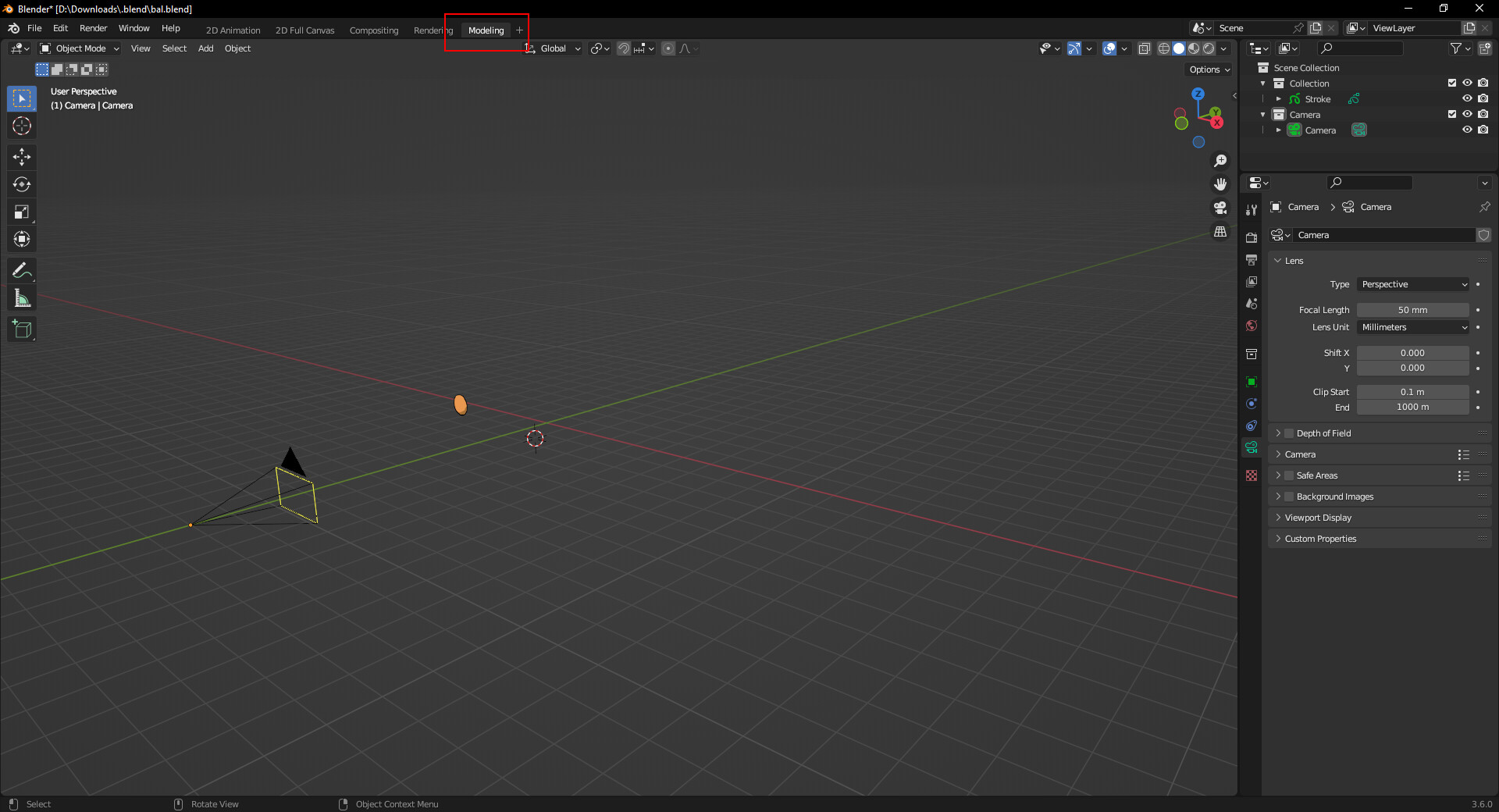 How to set the camera with and height - Basics & Interface - Blender ...