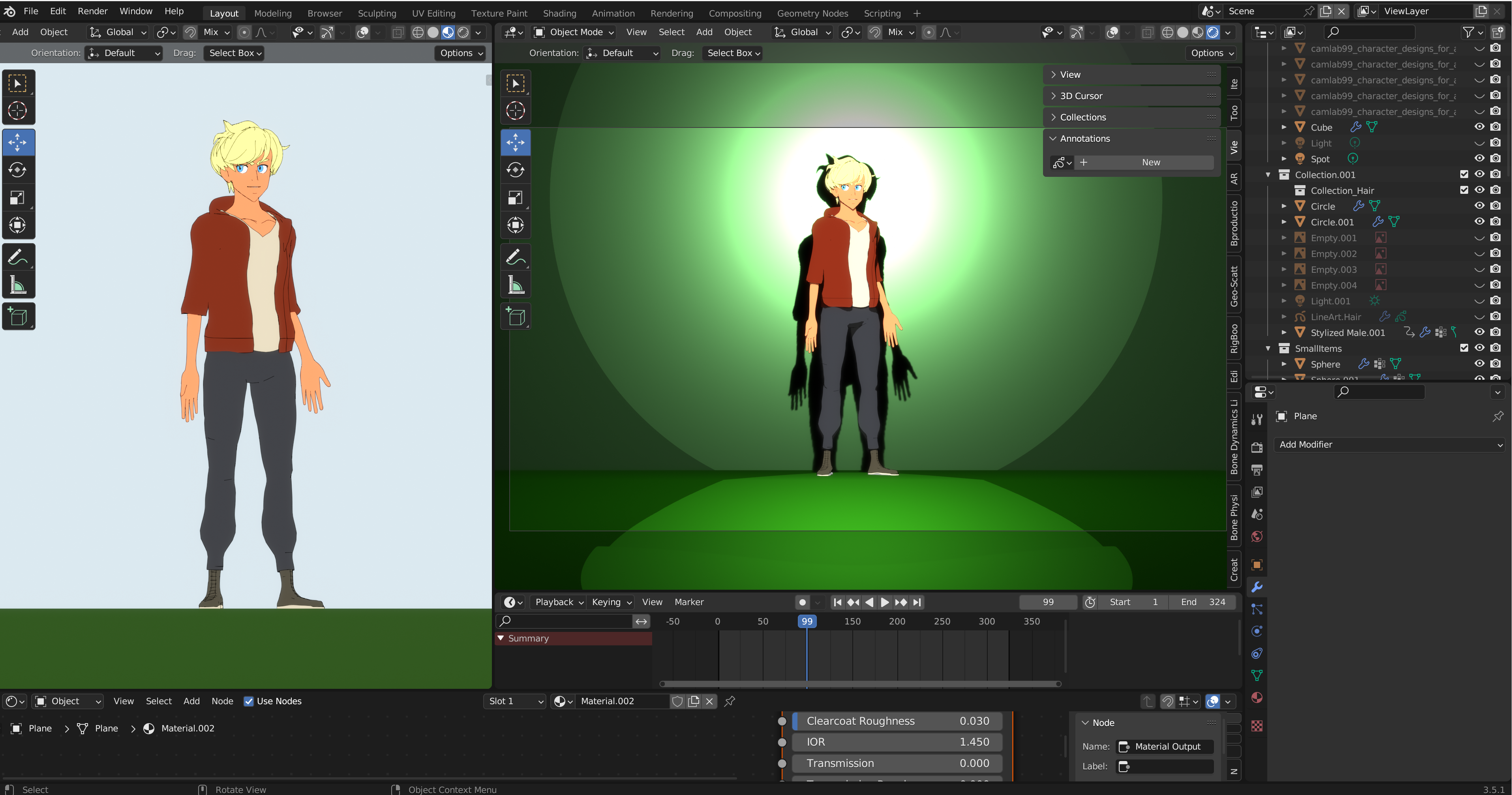 Anime Teen Character - Works in Progress - Blender Artists Community