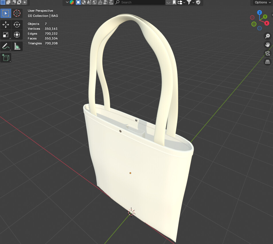 Tote bag modeling help - Modeling - Blender Artists Community