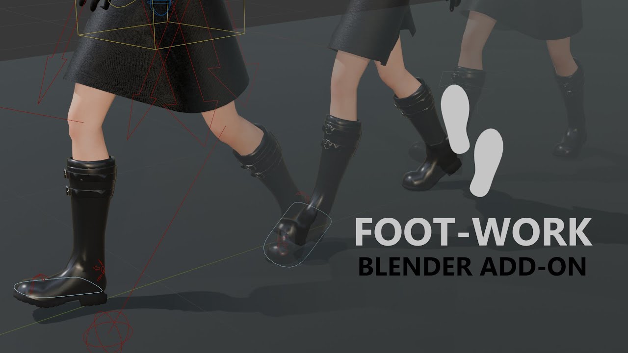 Foot-Work Addon - Released Scripts and Themes - Blender Artists Community
