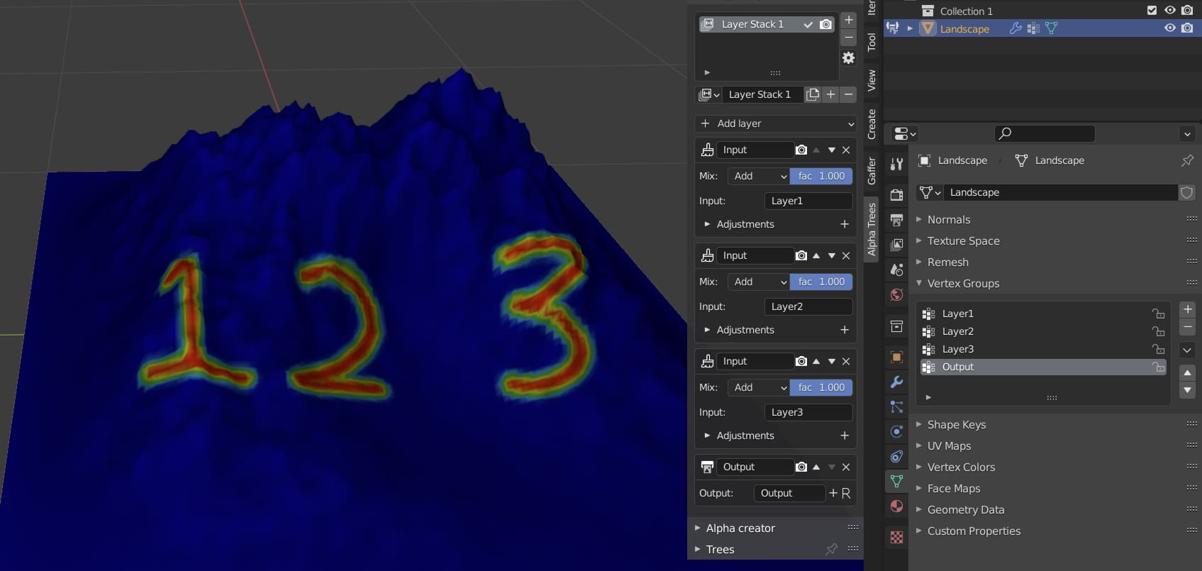 Weight Layers addon (Free) - Released Scripts and Themes - Blender ...