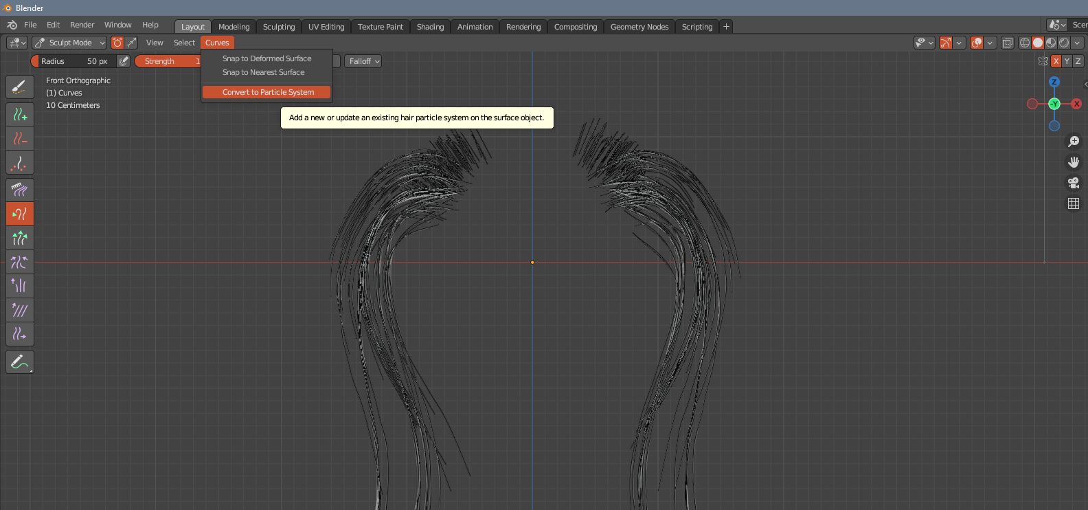 New Hair Types Curves Convert To Mesh Doesn t Seem To Work New Hair Types Curves Convert To Mesh Doesn t Seem To Work