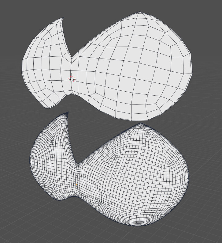 How do I Smooth Surface of a Mesh after a Subdivision? - Modeling ...