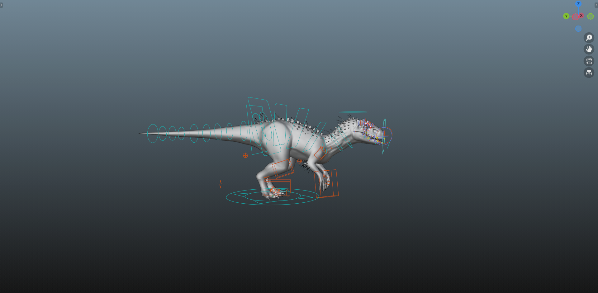 It's been aswesome rigging this dino - Animations - Blender Artists ...