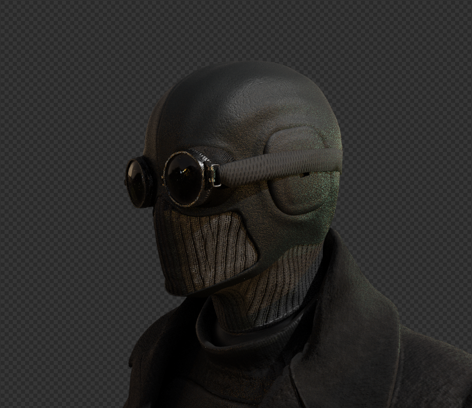 Spider Man Noir Cosplay Mask