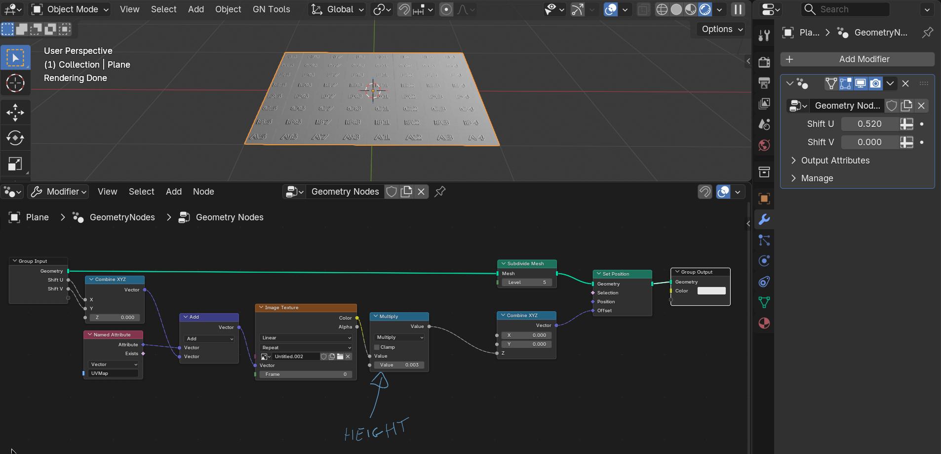 Image texture in geometry nodes - Materials and Textures - Blender ...