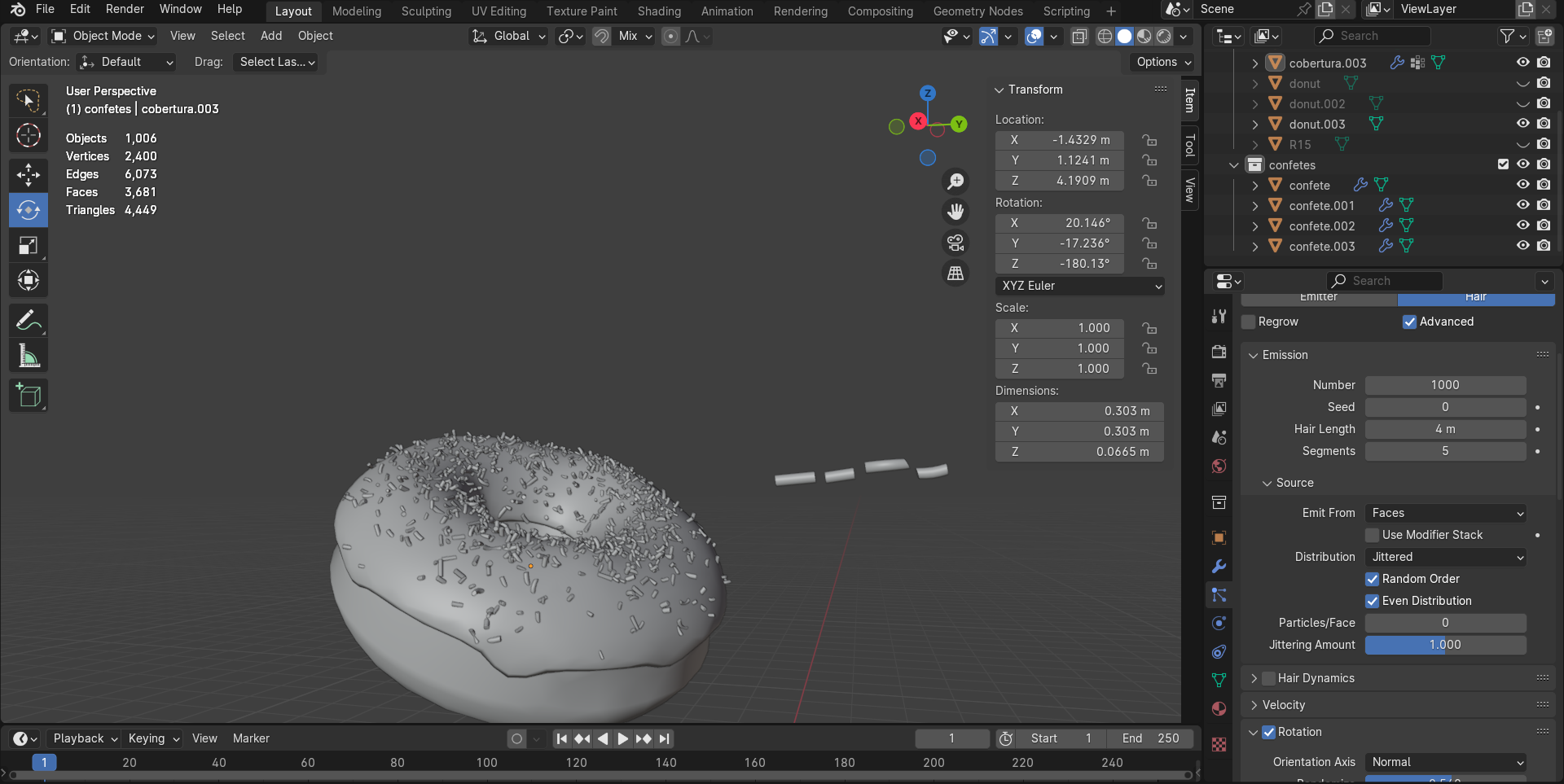 How to Add Random Textures and Scatter Meshes in Blender? - Materials ...