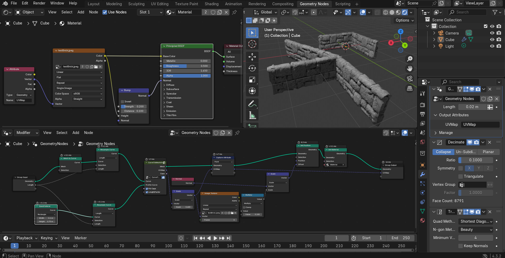 How to create stylized walls using simplified plan? - Modeling ...